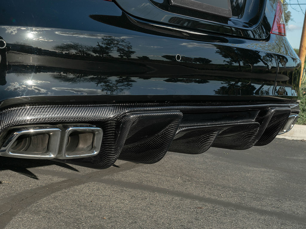 Mercedes W218 CLS 63 Elevated with RW Carbon's Carbon Fiber Upgrades ...
